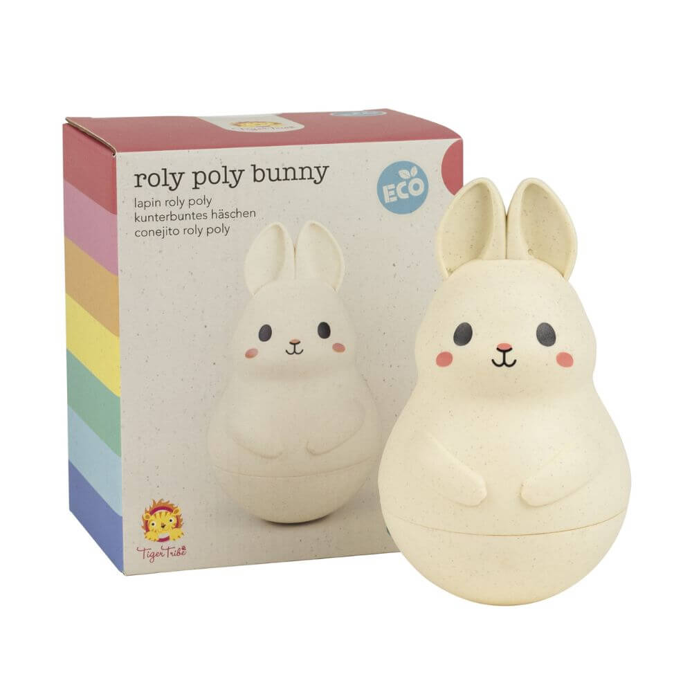 Tiger Tribe Roly Poly Bunny | Toy Shop Mornington Peninsula